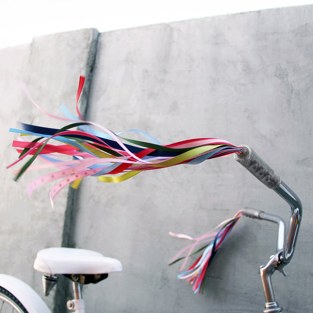 Retro Your Ride | Sidewalk Chalk Handlebar Streamers