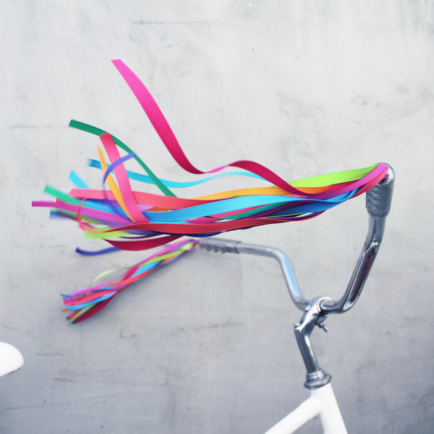 Retro Your Ride | Kaleidoscope Bike Streamers
